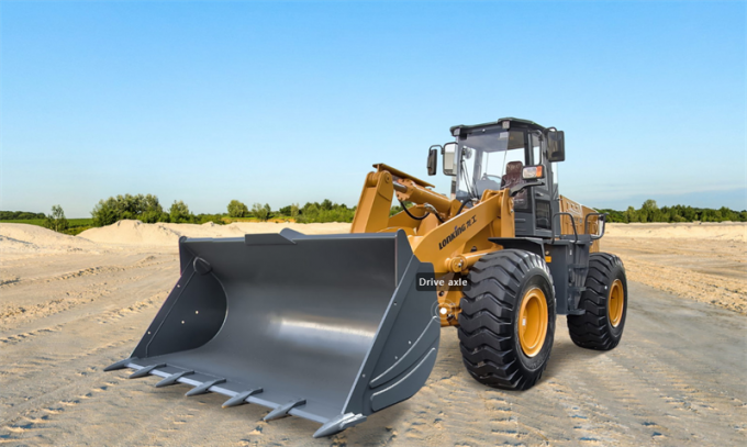 LG855N Lonking wheel shovel loader 3m3 bucket Weichai WD10G220E21 engine